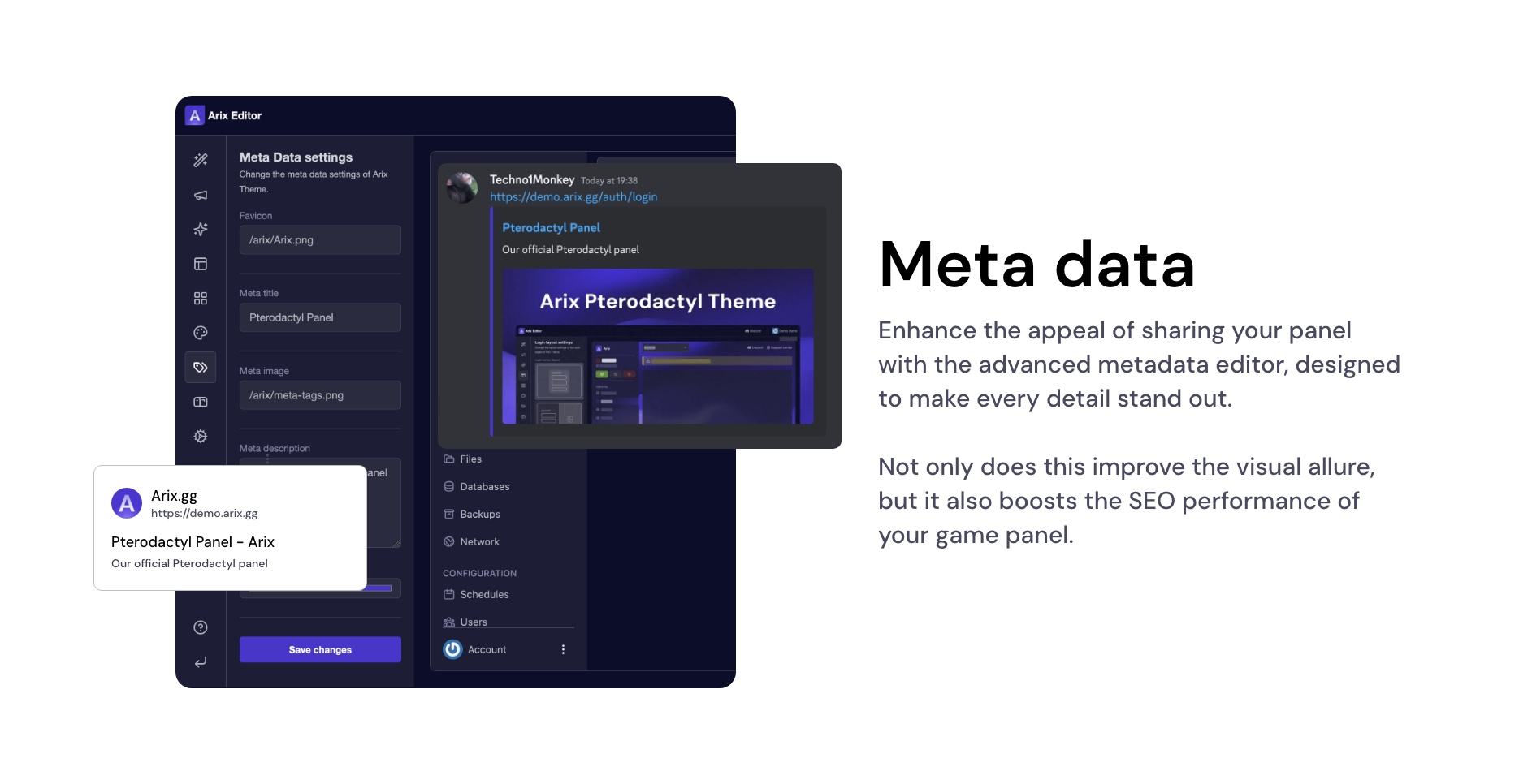 Arix Theme | Latest Pterodactyl | BuiltByBit